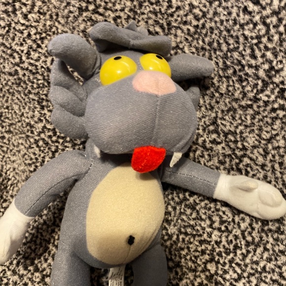 Simpsons | Toys | The Simpsons Scratchy The Cat Plush Stuffed Animal ...